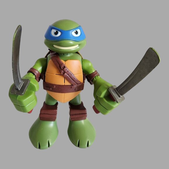 Viacom | Toys | Viacom 24 Leonardo Movable Arms Talking Teenage Mutant ...